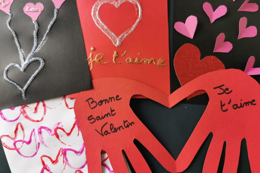 5 cartes à fabriquer soi-même pour la Saint-Valentin