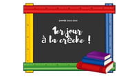 Pancarte "premier jour d'école" à imprimer