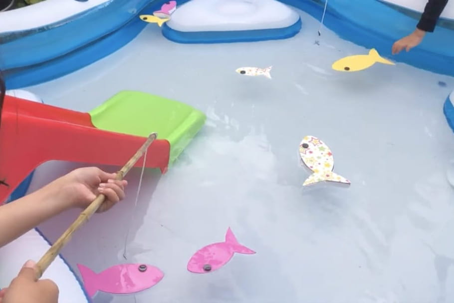 Comment Jouer À La Pêche Avec Des Poissons En Carton – WYJJ