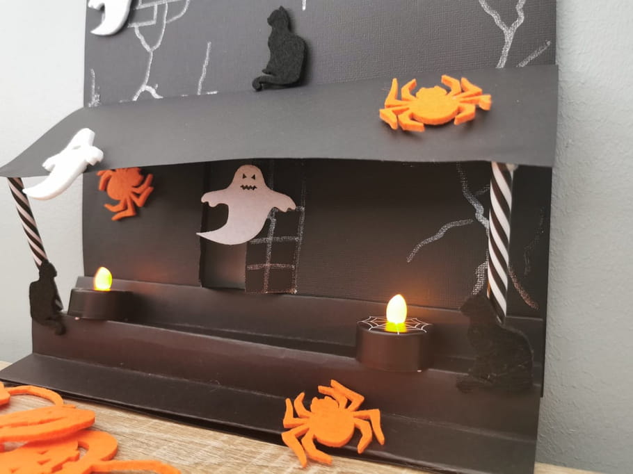Maison hantée d'Halloween DIY