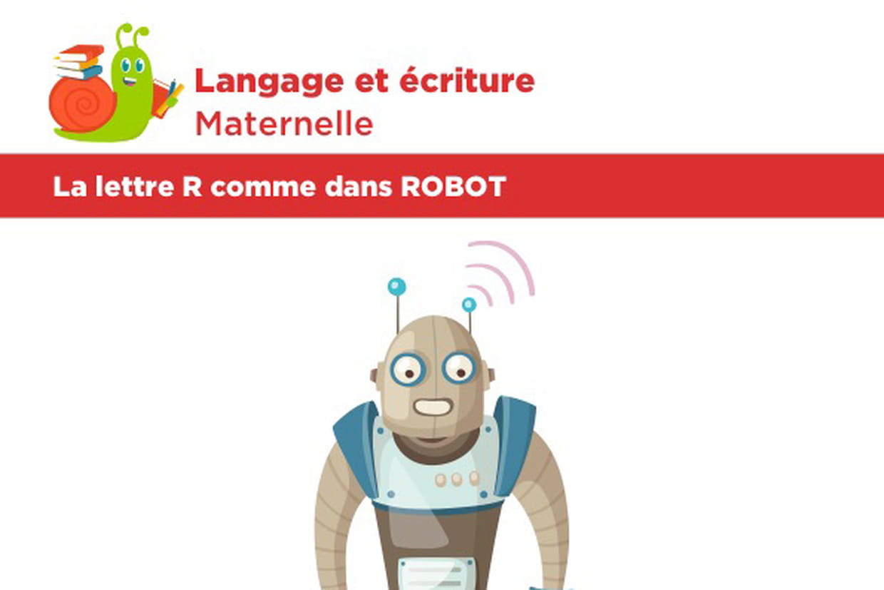 Mots Avec La Lettre R Pour L'école Maternelle