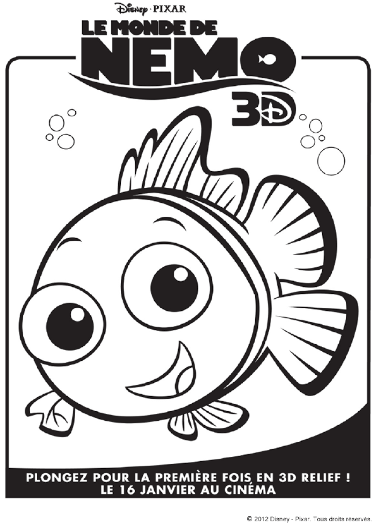 View Coloriage Nemo 2 PNG The Coloring Pages Bilder